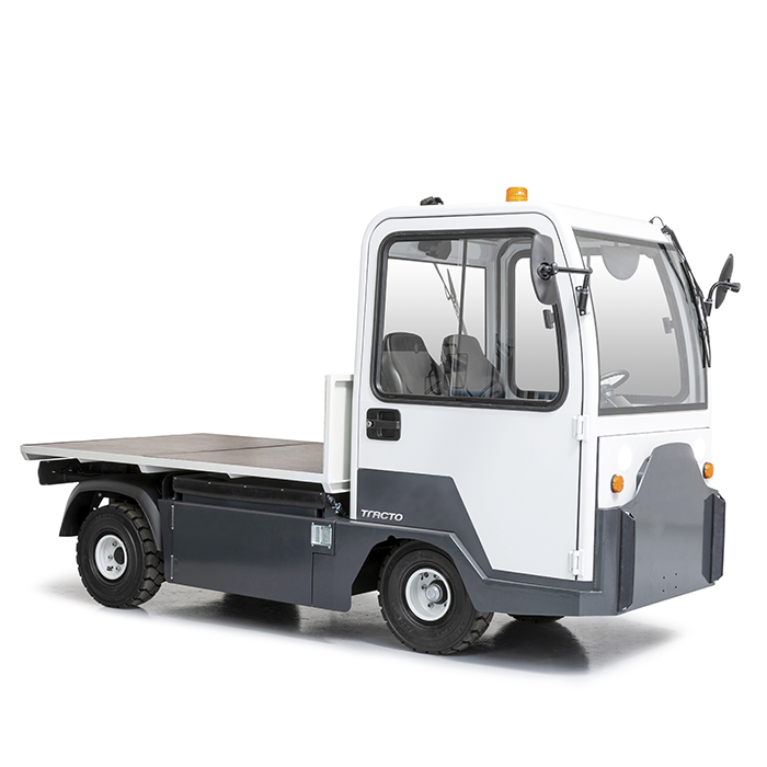Tracto 2t platform truck with 10t towing capacity - Tow tractors